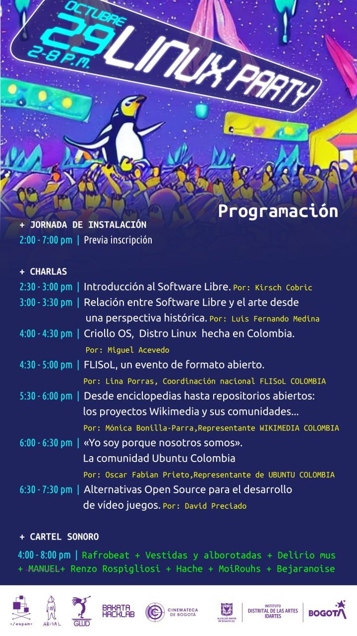 Linux party 2022 » Ubuntu Colombia
